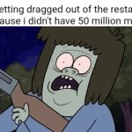 Muscle Man Dragged Away Blank Template - Imgflip