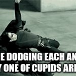 Neo dodging bullets gif Blank Template - Imgflip