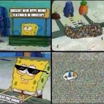 Spongebob Hype Stand Blank Template - Imgflip