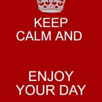 Keep Calm And Carry On Red Blank Meme Template - Imgflip