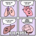 organs and brain Meme Generator - Imgflip