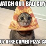 pizza cat Meme Generator - Imgflip