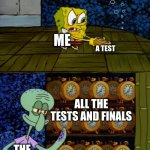 Spongebob vs Squidward Alarm Clocks Meme Generator - Imgflip