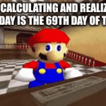 smg4 Mario Calculating Blank Template - Imgflip
