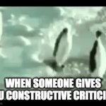 Penguin Slap Blank Template - Imgflip