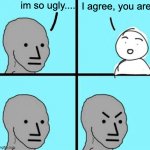 Angry npc wojak Meme Generator - Imgflip