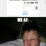 Limmy waking up Meme Generator - Imgflip