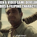 first time Meme Generator - Imgflip