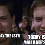 Tobey Maguire Crying Meme