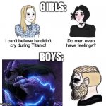 Chad crying Meme Generator - Imgflip