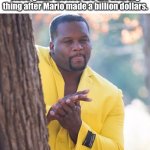 Black guy hiding behind tree Meme Generator - Imgflip