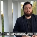 fast guy explaining longer Blank Template - Imgflip