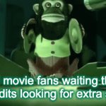 Toy Story 3 monkey waiting Blank Template - Imgflip