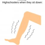 shaking leg Blank Template - Imgflip