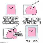 Pink Blob In the Box Blank Template - Imgflip