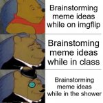 Tuxedo Winnie the Pooh (3 panel) Meme Generator - Imgflip