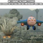 Plane flying from explosions Blank Template - Imgflip