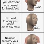 panik calm panik Meme Generator - Imgflip