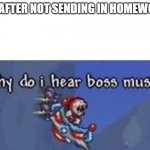 why do i hear boss music Meme Generator - Imgflip