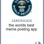Blank World record certificate Meme Generator - Imgflip