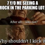 After all.. why not? Meme Generator - Imgflip