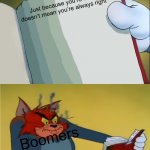Angry Tom Reading Book Meme Generator - Imgflip