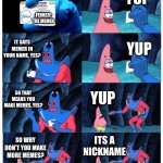 patrick not my wallet Meme Generator - Imgflip