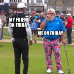 John Daly and Tiger Woods Meme Generator - Imgflip