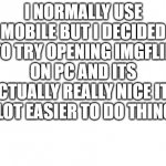 Blank White Template Meme Generator - Imgflip