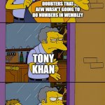 Moe throws Barney Meme Generator - Imgflip