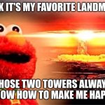 elmo nuclear explosion Meme Generator - Imgflip