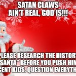 Christmas Santa blank Meme Generator - Imgflip
