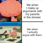 patrick big brain Meme Generator - Imgflip
