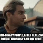 Homelander stressed Blank Template - Imgflip