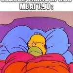Homer Simpson sleeping peacefully Meme Generator - Imgflip