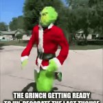 Grinch running Blank Template - Imgflip