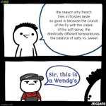 Sir this is a wendys Meme Generator - Imgflip