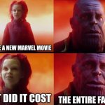 What did it cost? Meme Generator - Imgflip