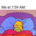 Homer Simpson sleeping peacefully Meme Generator - Imgflip