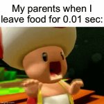 panic toad Blank Template - Imgflip