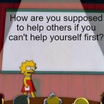 Lisa Simpson's Presentation Blank Template - Imgflip