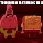 Spongebob and patrick sweating Blank Template - Imgflip