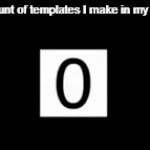 Large Numbers Blank Template - Imgflip