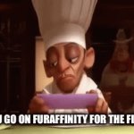 ratatouille meme gif Blank Template - Imgflip