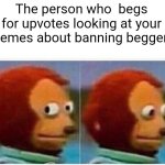 Monkey Puppet Blank Meme Template Imgflip