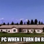 House Exploding Blank Template - Imgflip