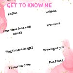 Swizzy_Smile's Get to know me Meme Generator - Imgflip