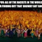 Simpsons Angry Mob Blank Template - Imgflip