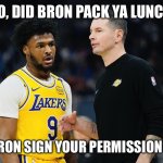 JJ and Bronny Meme Generator - Imgflip