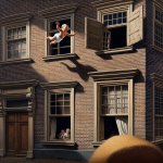 baby falls out of window Meme Generator - Imgflip